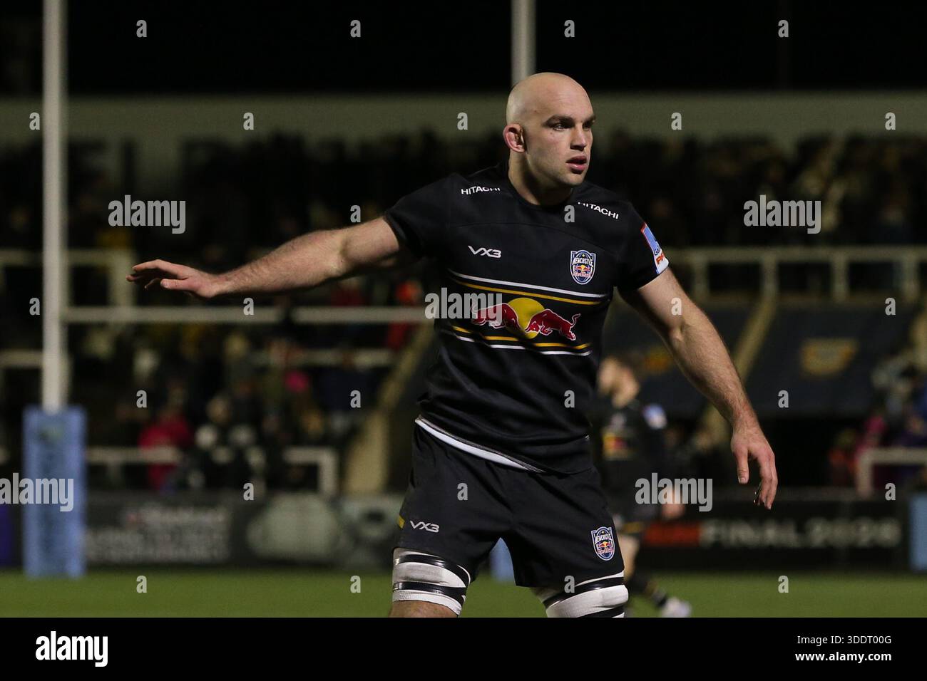 Tom Christie, of Newcastle Red Bulls during the Gallagher Prem Rugby ...