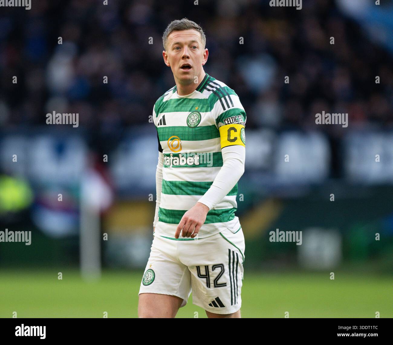 GLASGOW, SCOTLAND - JANUARY 03: Celtic’s Callum McGregor in action ...