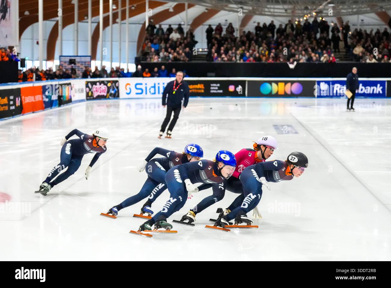 LEEUWARDEN, NETHERLANDS - JANUARY 3: Selma Poutsma, Michelle Velzeboer ...