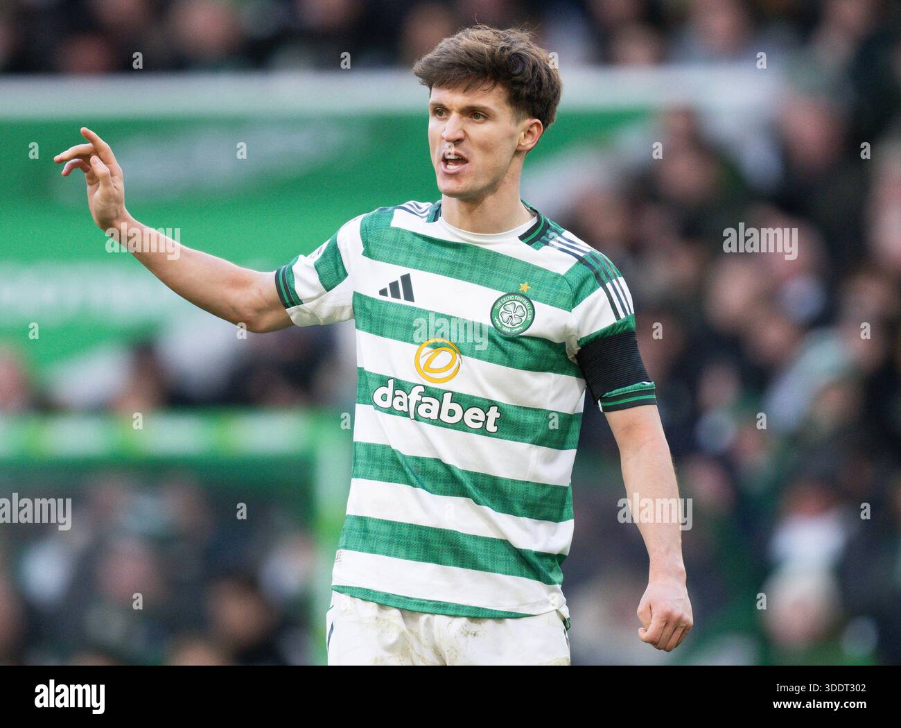 GLASGOW, SCOTLAND - JANUARY 03: Celtic’s Johnny Kenny in action during ...