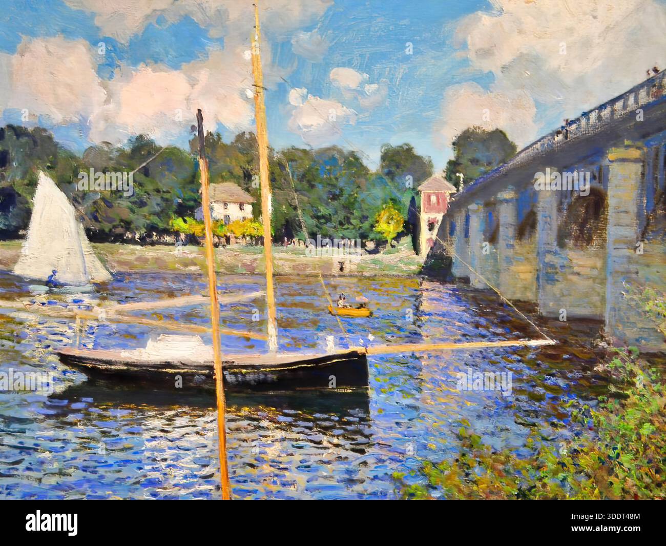 Bridge reflections on water Stock Vector Images - Alamy