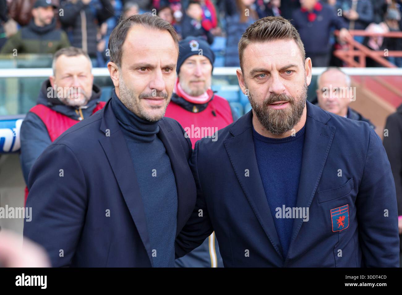 Serie A, Day 18, Stadio Ferraris, Genova, Genoa - Pisa, in the photo ...