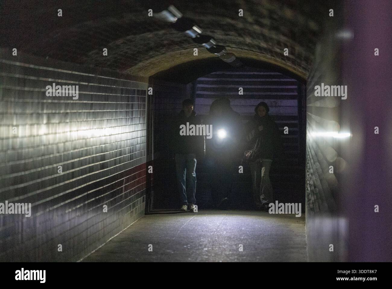 03 January 2026, Berlin: Passers-by walk through Wannsee station after ...
