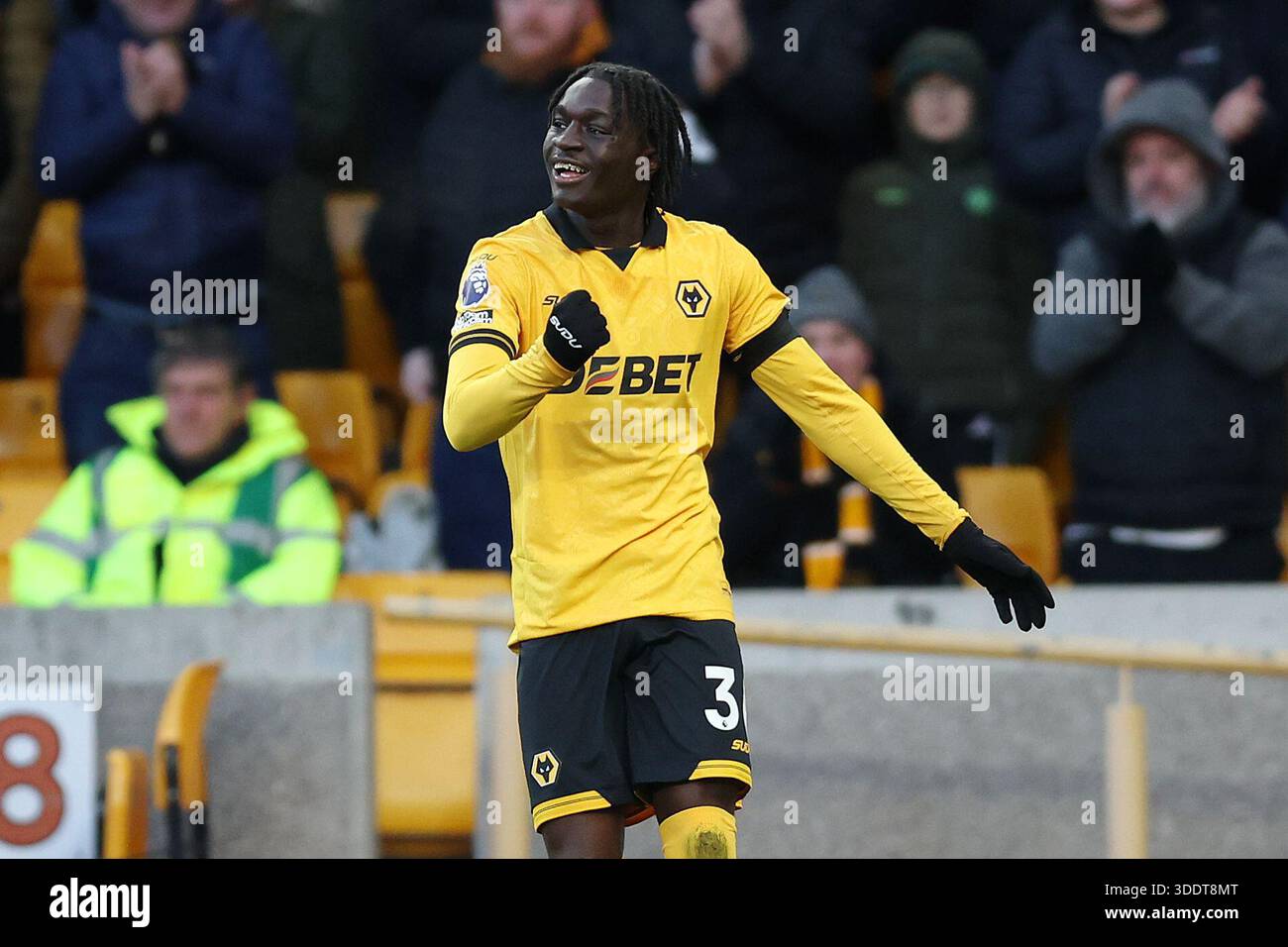 Wolverhampton Wanderers' Mateus Mane celebrates scoring their side's ...