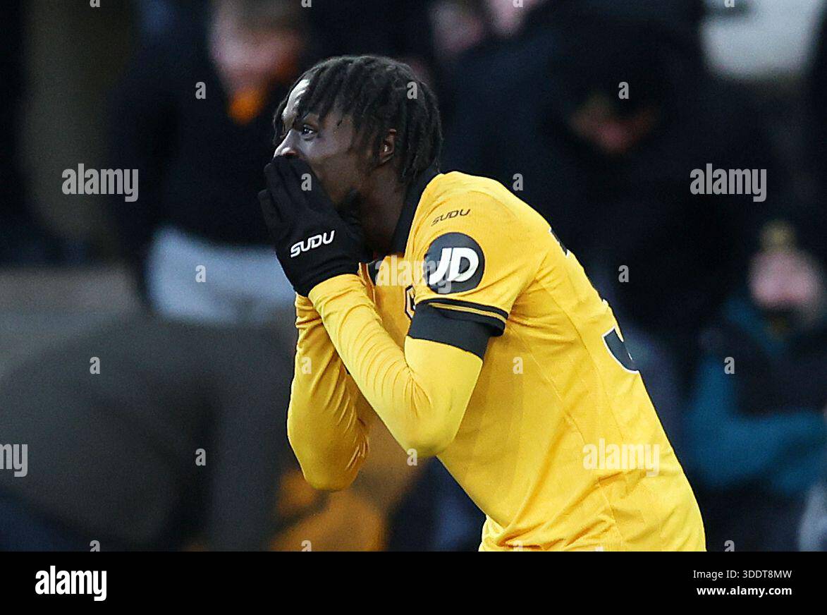 Wolverhampton Wanderers' Mateus Mane celebrates scoring their side's ...