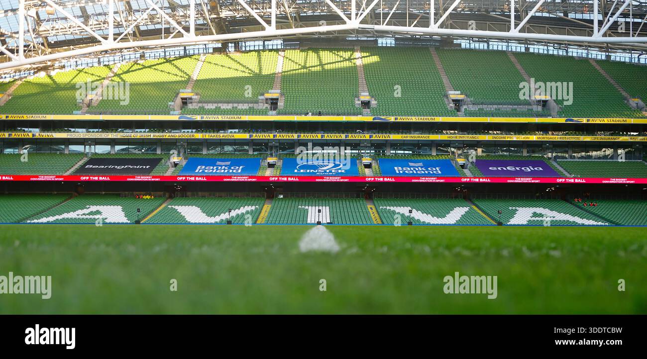 3rd January 2026; Aviva Stadium, Dublin, Ireland; United Rugby ...
