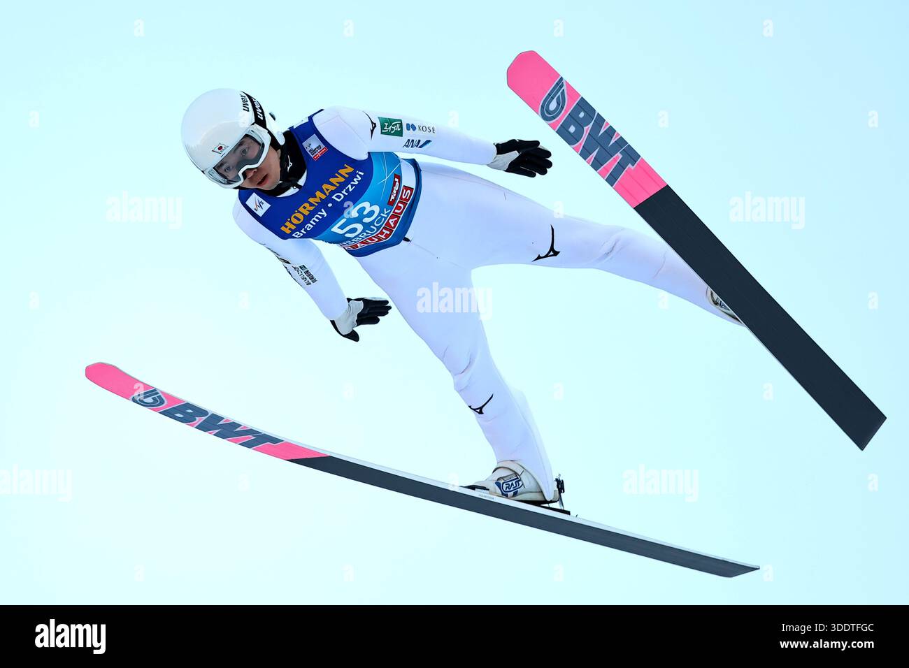 03 January 2026, Austria, Innsbruck: Nordic skiing/ski jumping, World ...