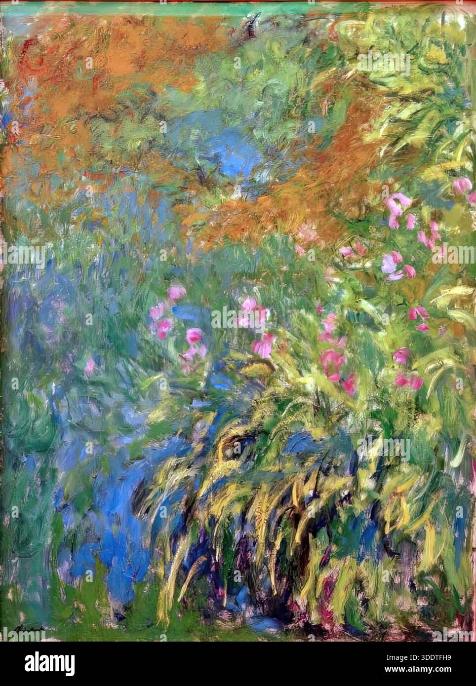 Floral garden study Stock Vector Images - Alamy