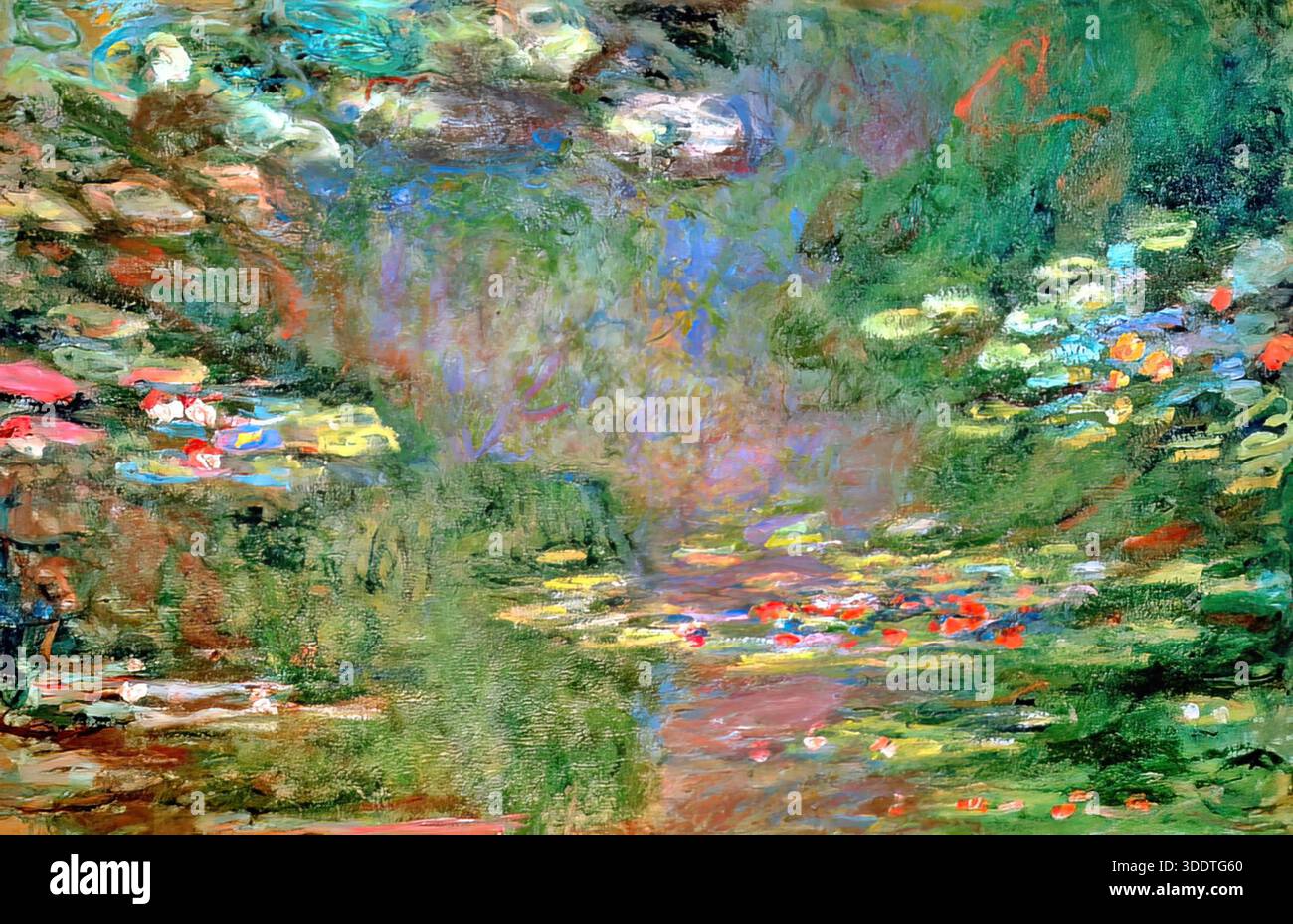 Painting abstract art impressionist Stock Vector Images - Alamy