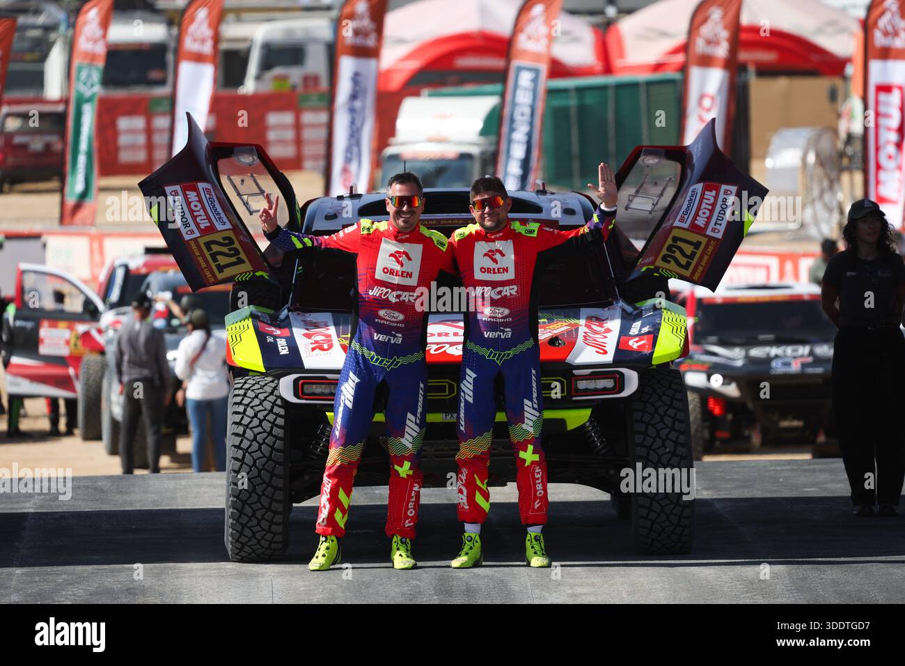 3rd January 2026; Yanbu, Saudi Arabia; 2026 Dakar Rally, Day One; start ...