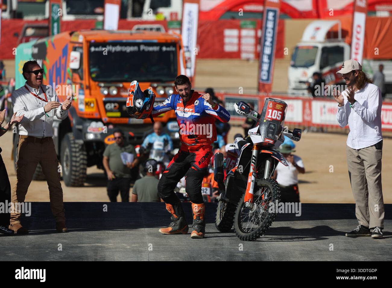 3rd January 2026; Yanbu, Saudi Arabia; 2026 Dakar Rally, Day One; start ...