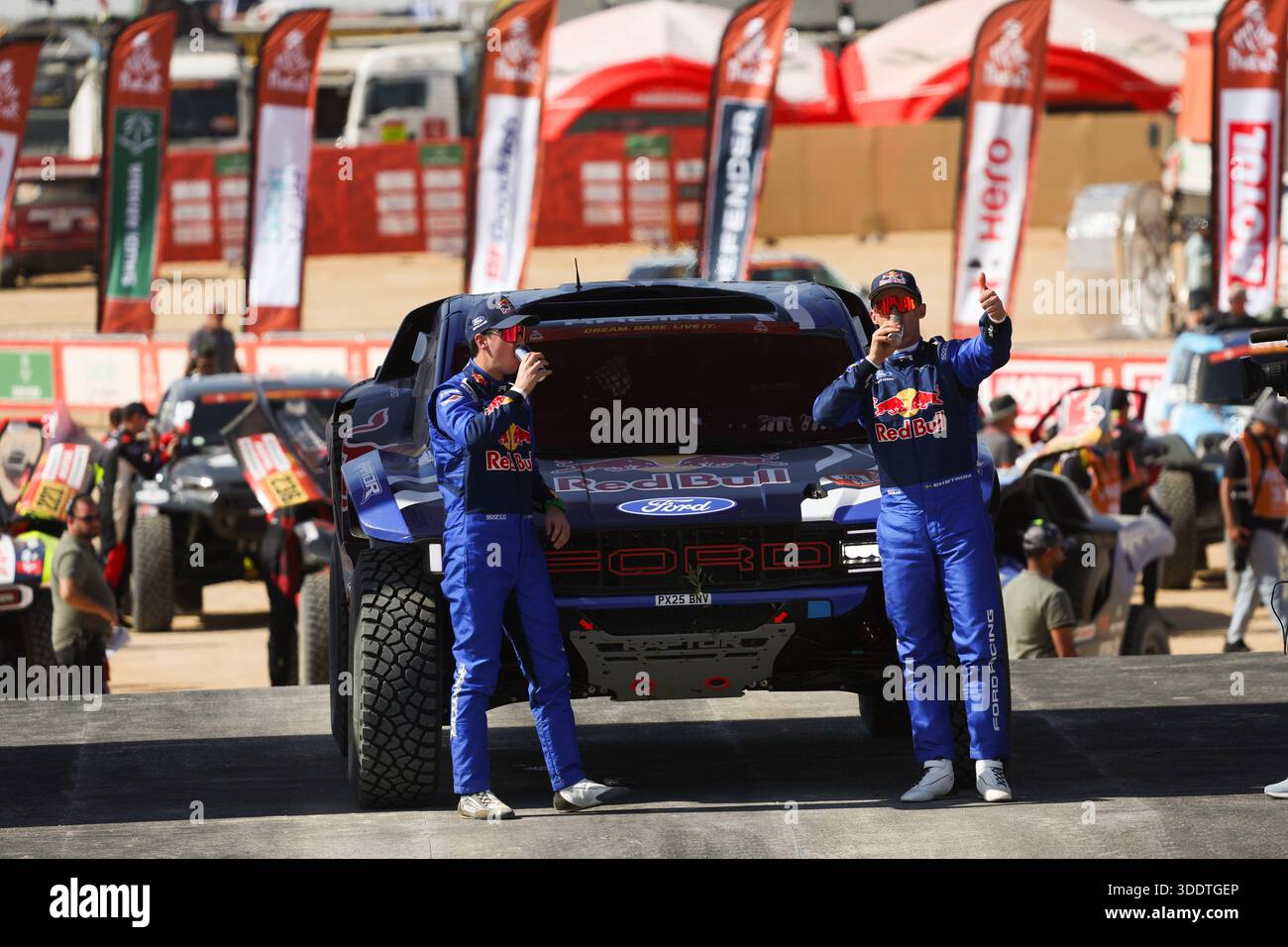 3rd January 2026; Yanbu, Saudi Arabia; 2026 Dakar Rally, Day One; start ...