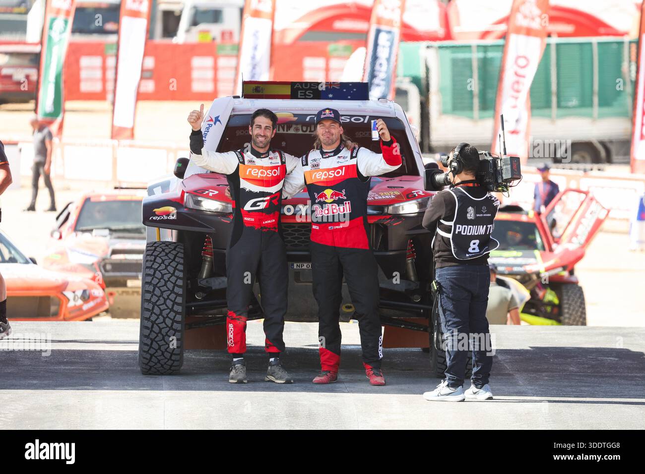 3rd January 2026; Yanbu, Saudi Arabia; 2026 Dakar Rally, Day One; start ...