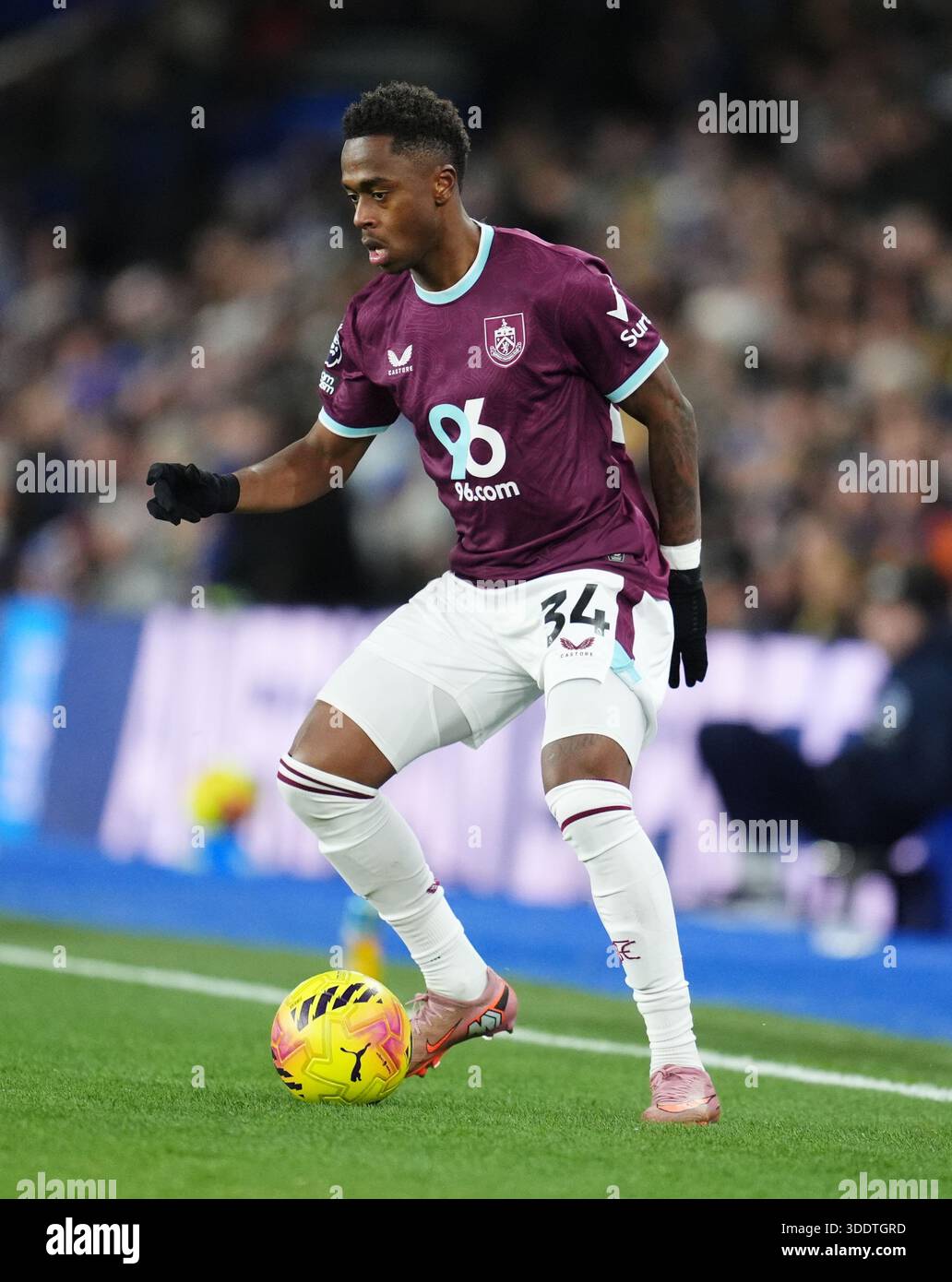 Burnley's Jaydon Banel during the Premier League match at the American ...