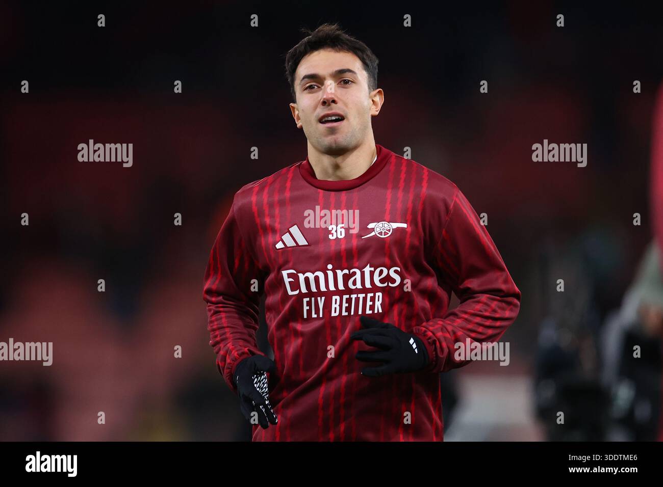 Bournemouth, England, 3rd January 2026. Martin Zubimendi of Arsenal ...