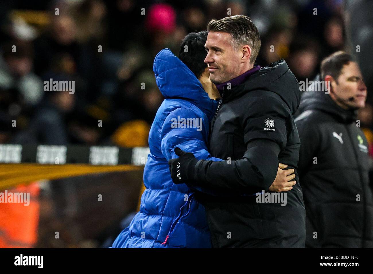Rob Edwards manager of Wolverhampton Wanderers celebrates with his ...
