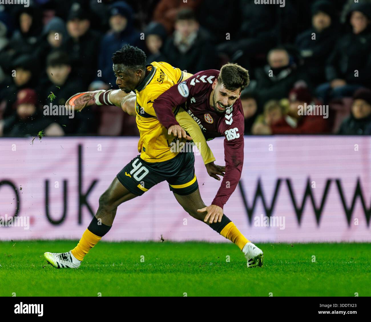 Tynecastle Park, Edinburgh, Scotland, UK. 3rd Jan 2026. Hearts V ...