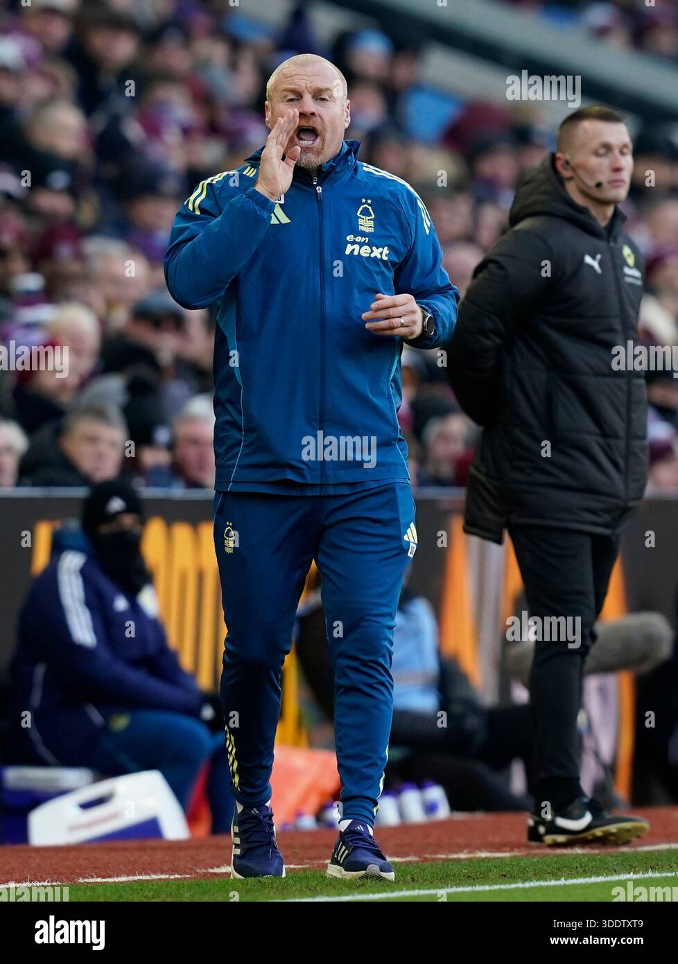 Birmingham, England, 3rd January 2026. Sean Dyche manager of Nottingham ...