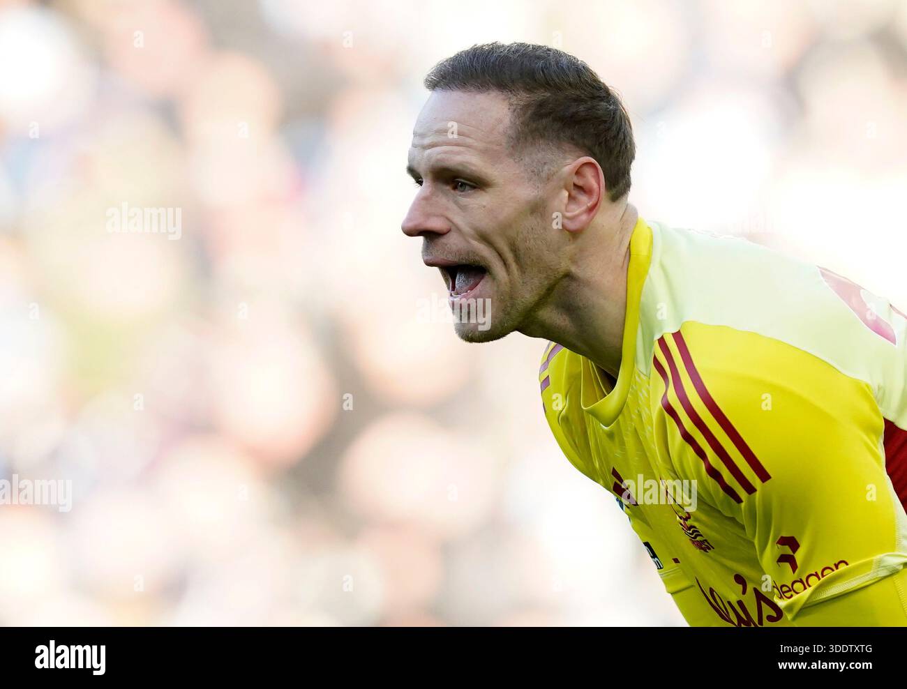 Birmingham, England, 3rd January 2026. Matz Sels of Nottingham Forest ...