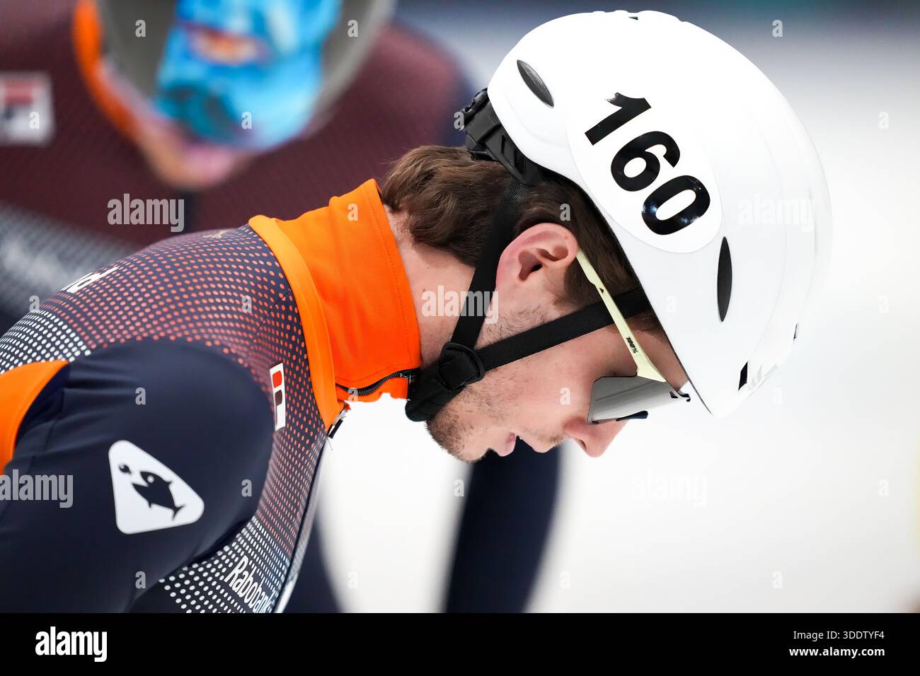 LEEUWARDEN, NETHERLANDS - JANUARY 3: Bram Steenaart during the Dutch ...