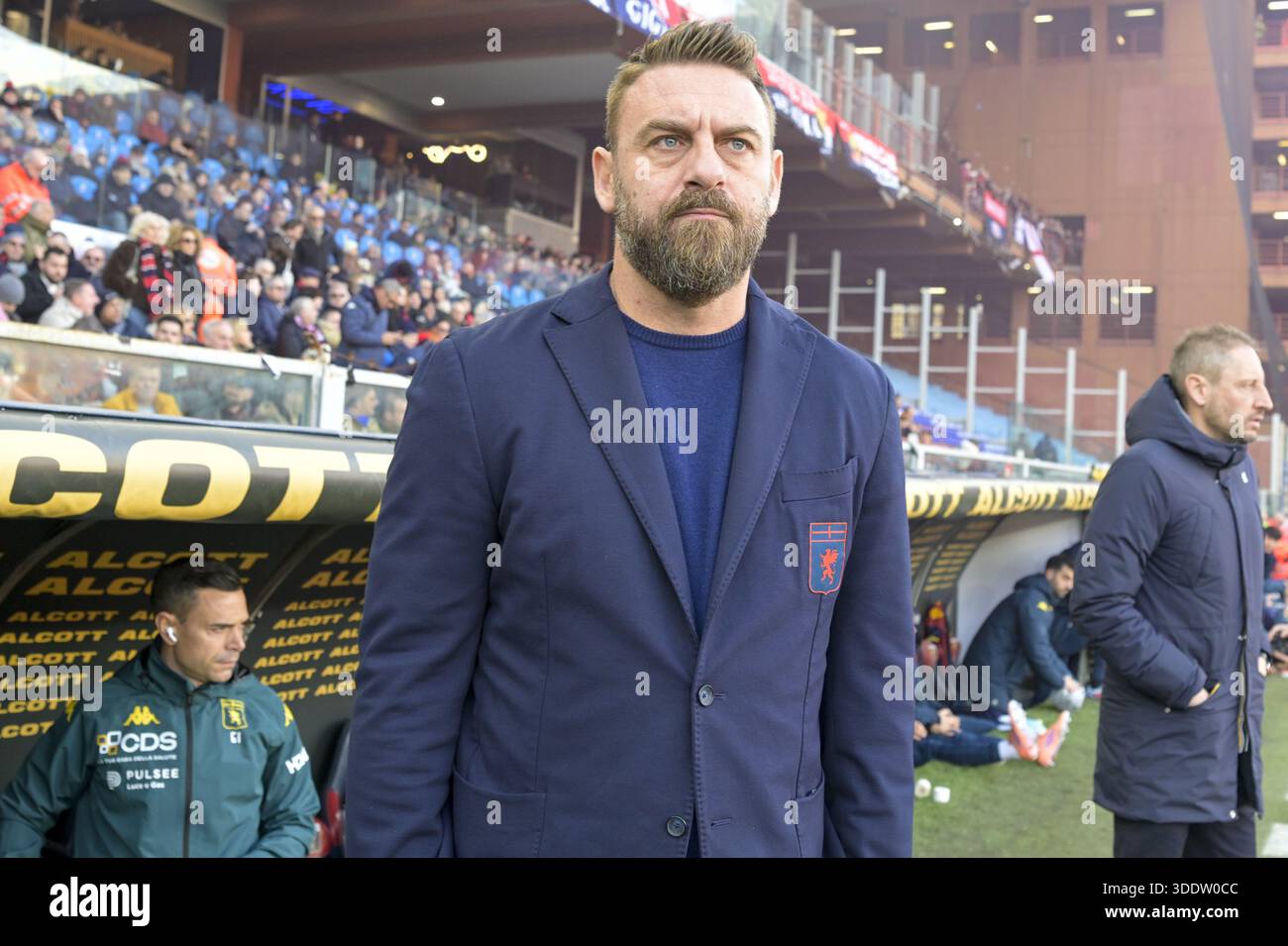 Genoa's coach Daniele De Rossi during Genoa CFC vs Pisa SC, Italian ...