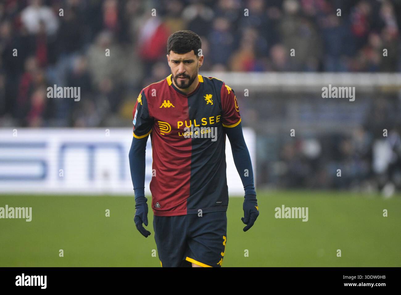 Aaron Martin during Genoa CFC vs Pisa SC, Italian soccer Serie A match ...