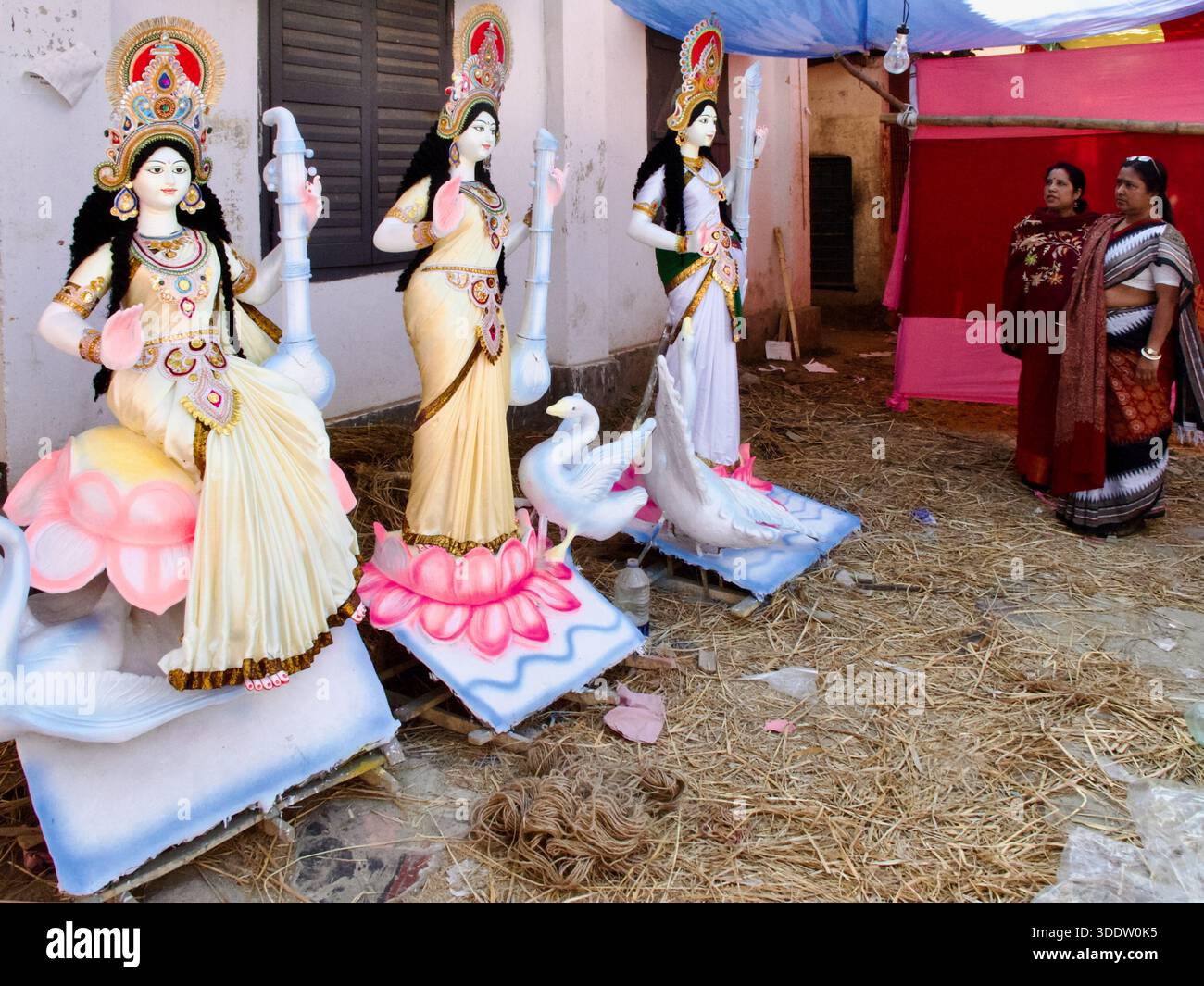 Festival saraswati puja bangladesh hi-res stock photography and images ...