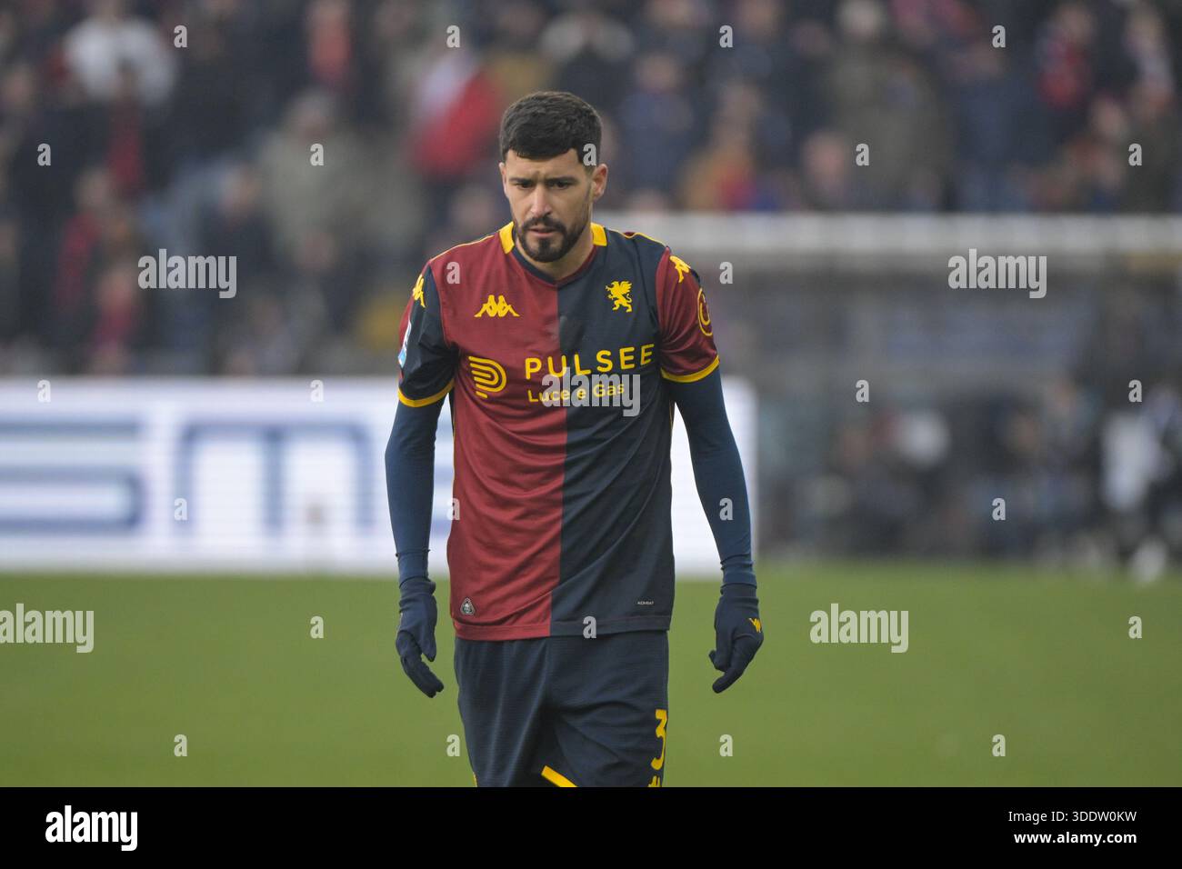 Aaron Martin during Genoa CFC vs Pisa SC, Italian soccer Serie A match ...