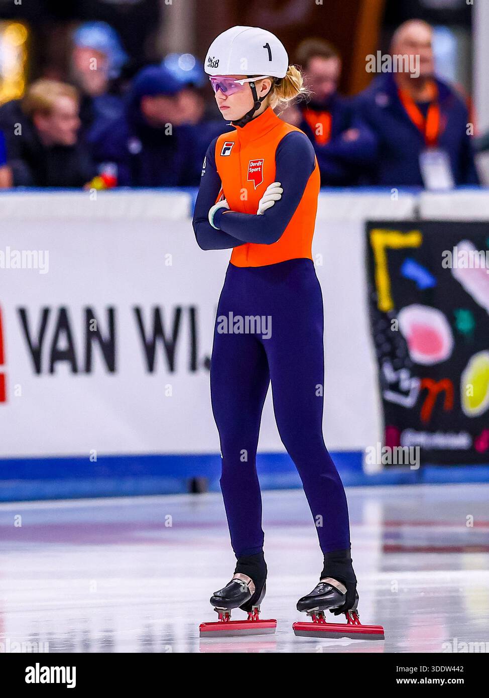 Birgit Radt competing on the Women's 1000m Semi-Finals on Day 1 of the ...