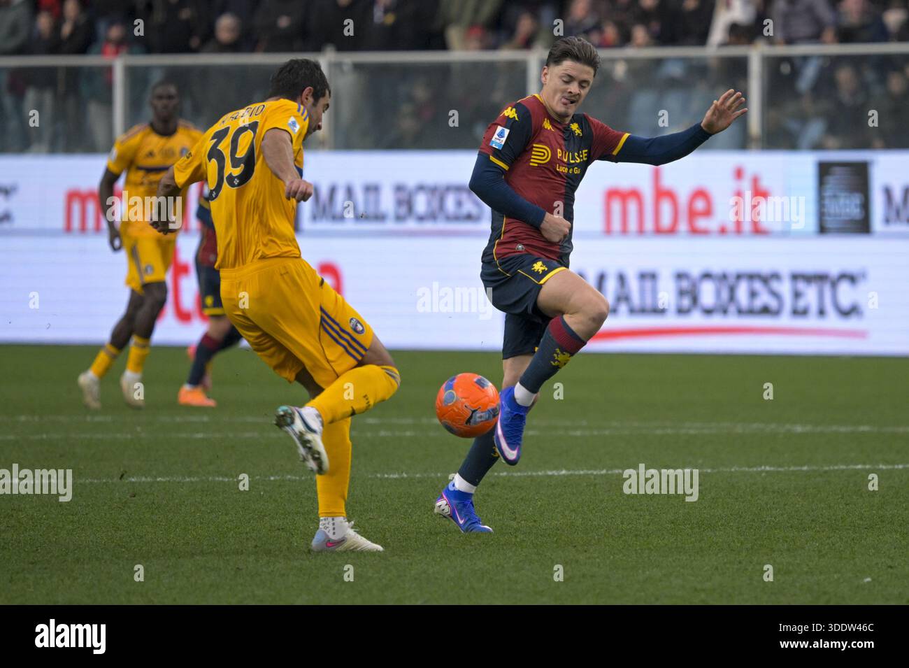 Vitinha during Genoa CFC vs Pisa SC, Italian soccer Serie A match in ...