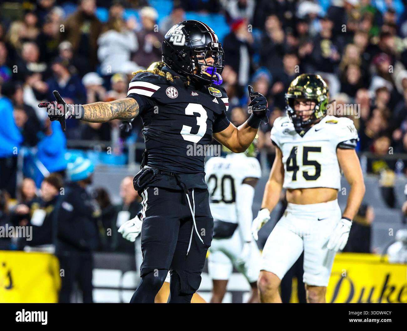 January 2, 2026: Wake Forest University running back Jamario Clements ...