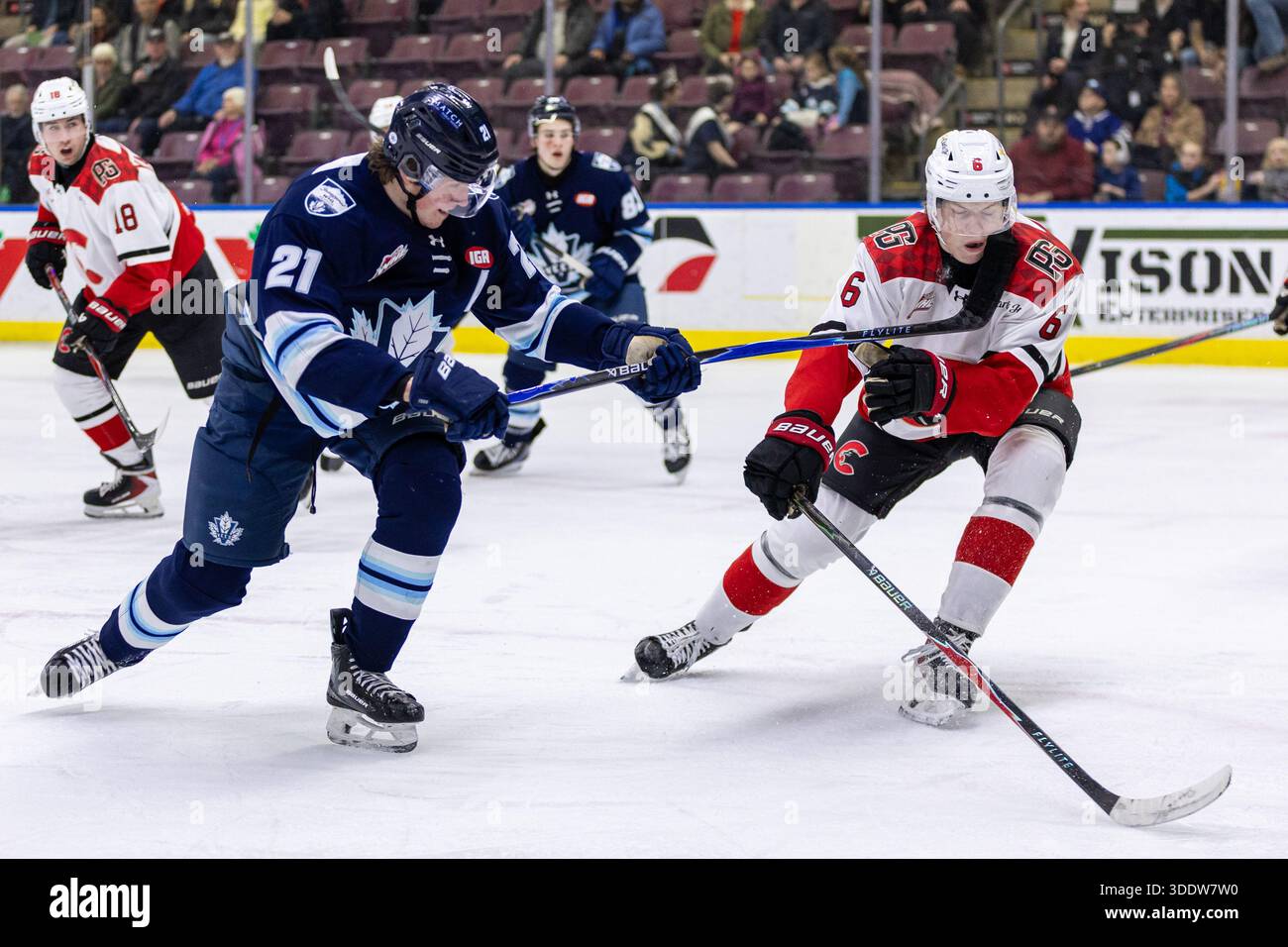 January 1, 2026, Penticton, British Columbia, Canada: Vees (21) RYDEN ...