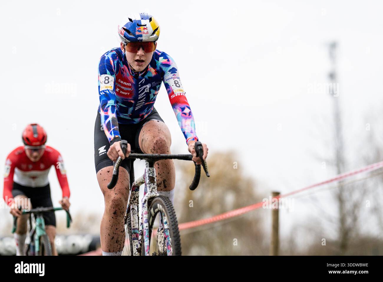 British Zoe Backstedt pictured in action during the women elite race at ...