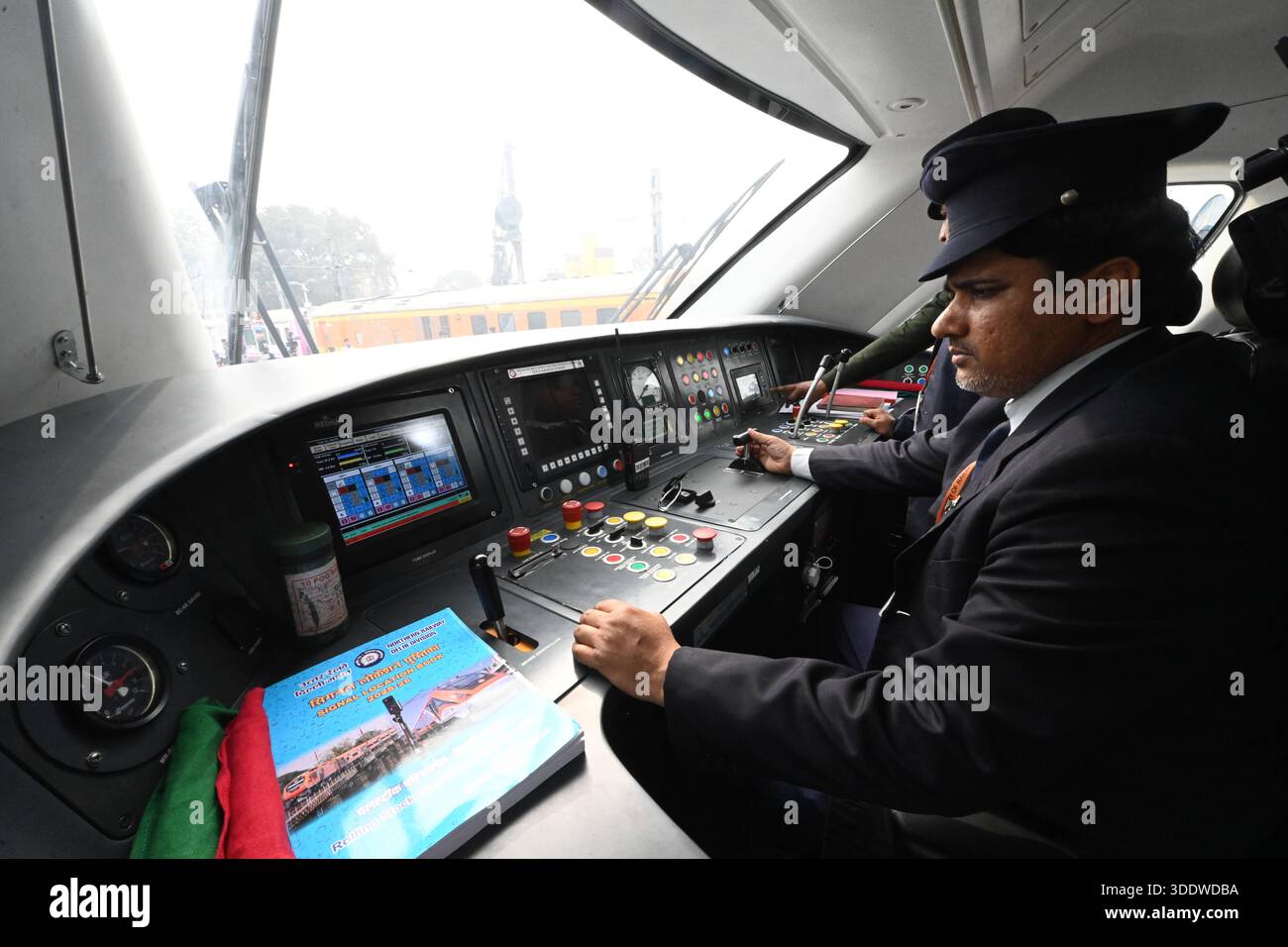 NEW DELHI, INDIA - JANUARY 3: A view inside the newly built Sleeper ...