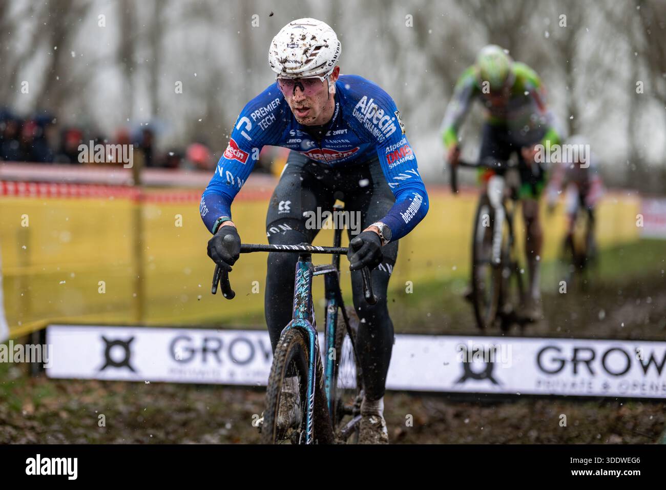 Belgian Niels Vandeputte pictured in action during the men elite race ...