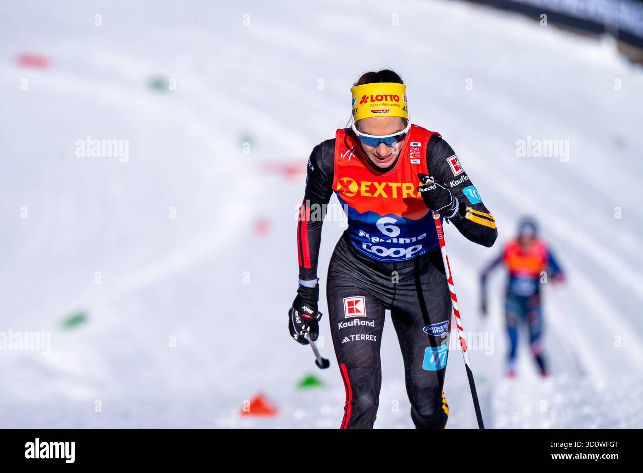 Pia Fin (GER) during sprint classic qualification during Coop FIS Cross ...