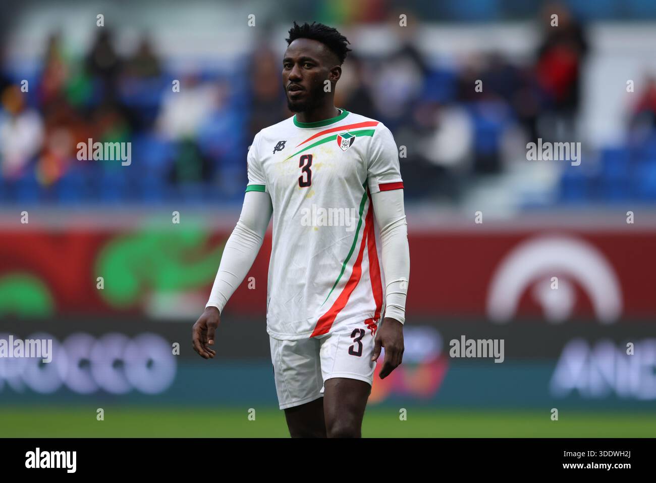 Tangier, Morocco - January 3: Mohamed Ering of Sudan national team ...