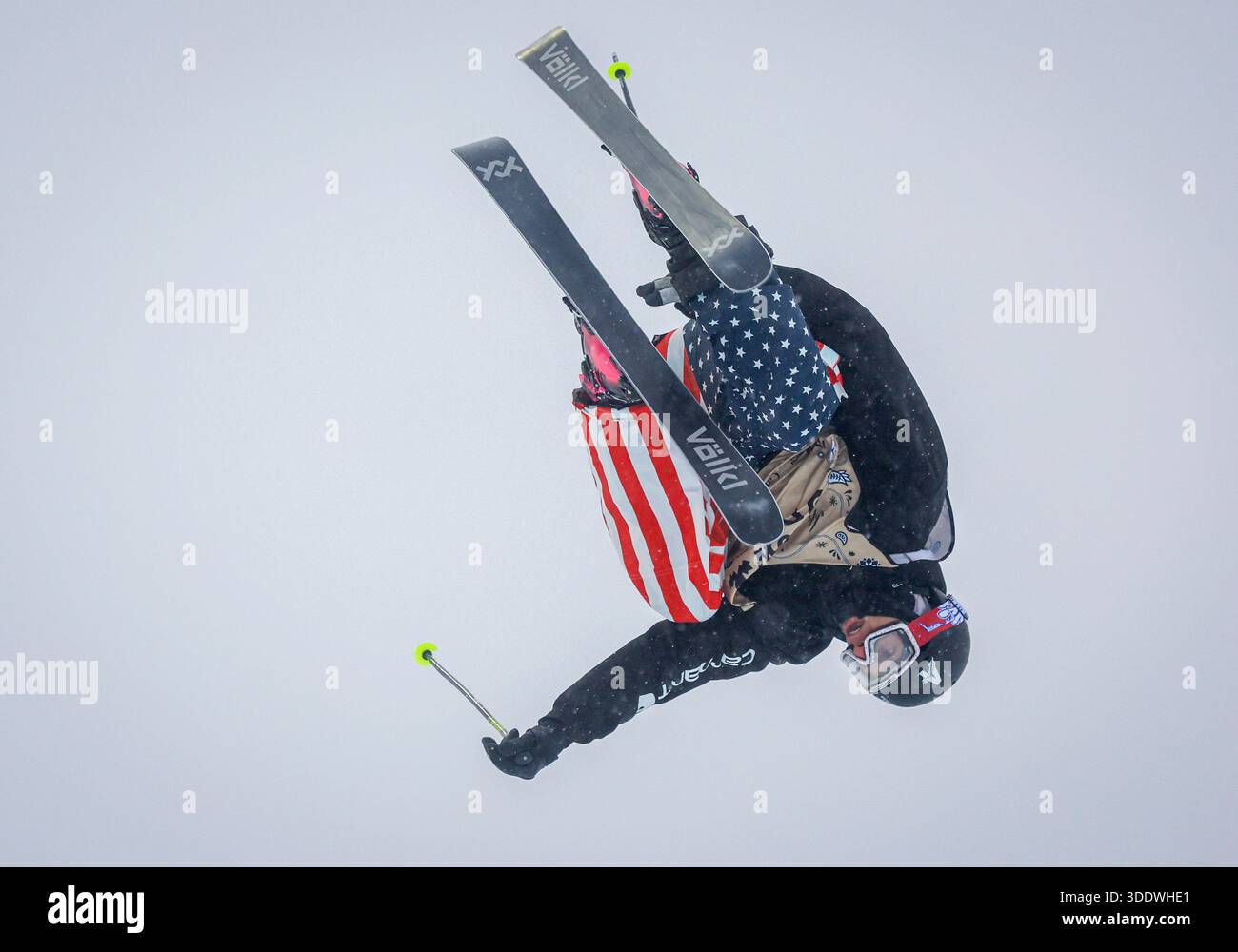 Nick Goepper, of the United States, competes during the men's World Cup ...