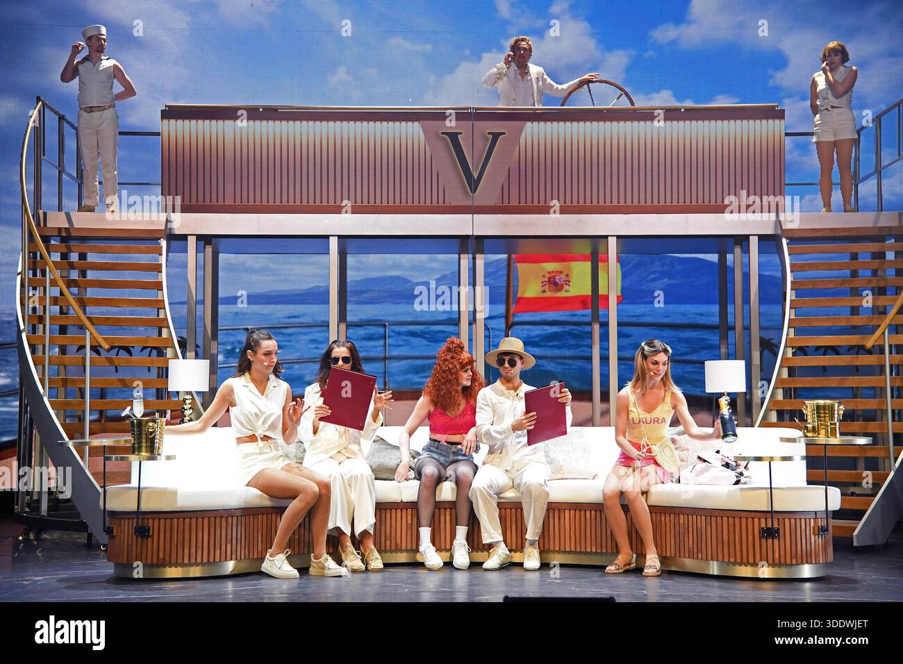 Generalprobe von MALLE OLE - DAS MUSICAL DAS BALLERT im Theater am ...