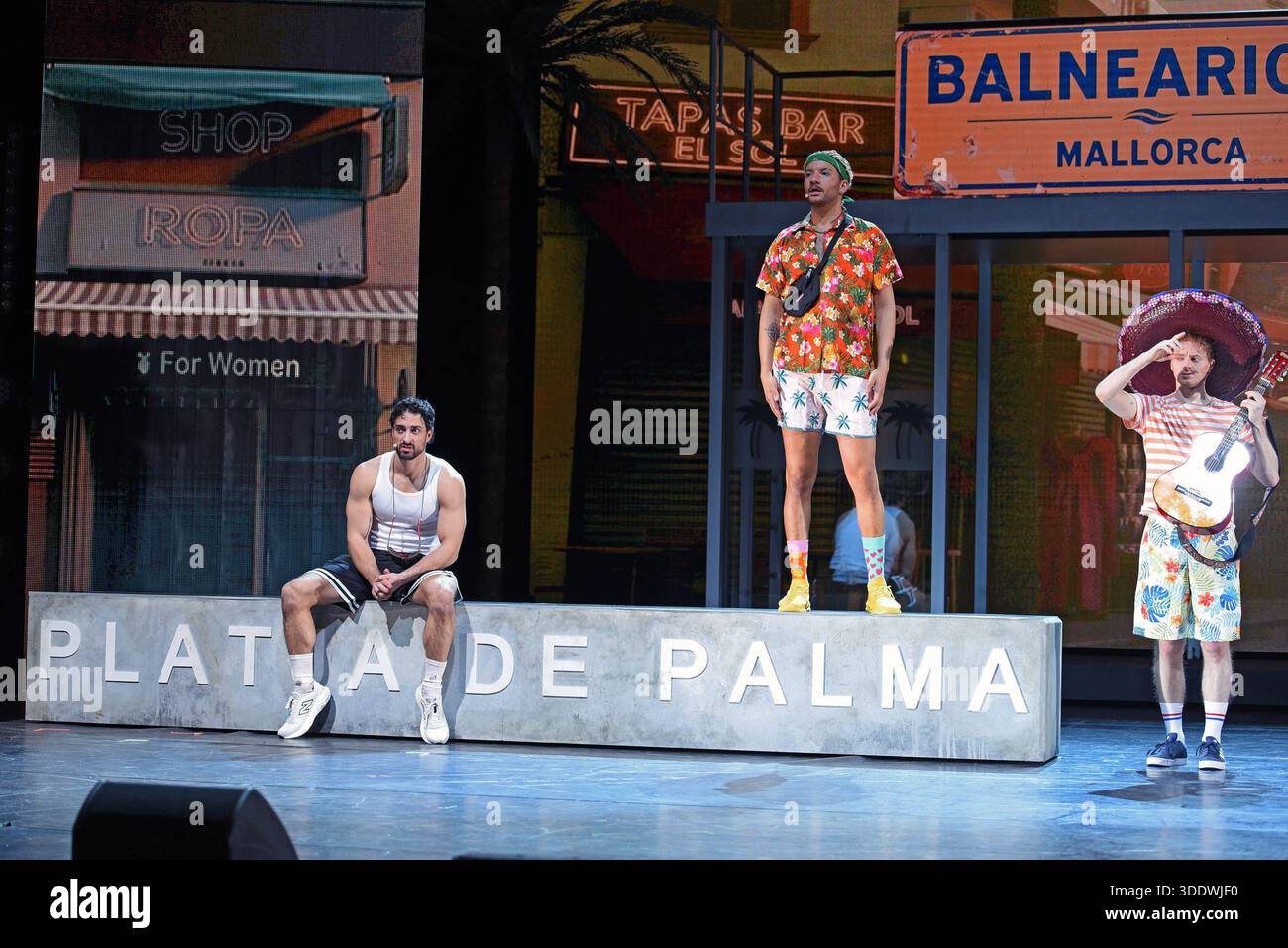 Generalprobe von MALLE OLE - DAS MUSICAL DAS BALLERT im Theater am ...