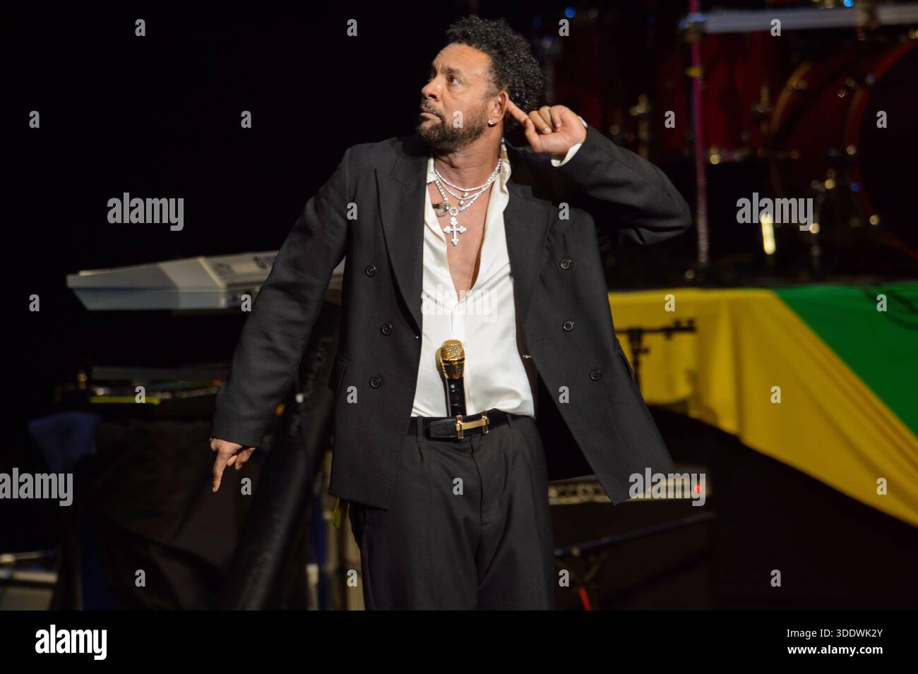 Shaggy performs in Hollywood, Florida, on January 2, 2026. The ...