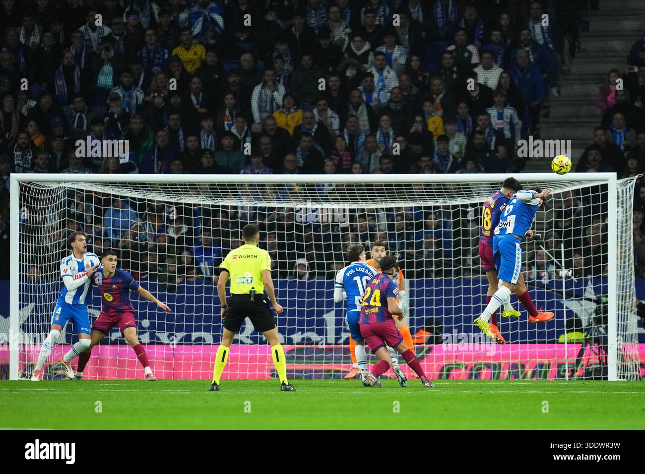 Leandro Cabrera of RCD Espanyol during the La Liga EA Sports match ...