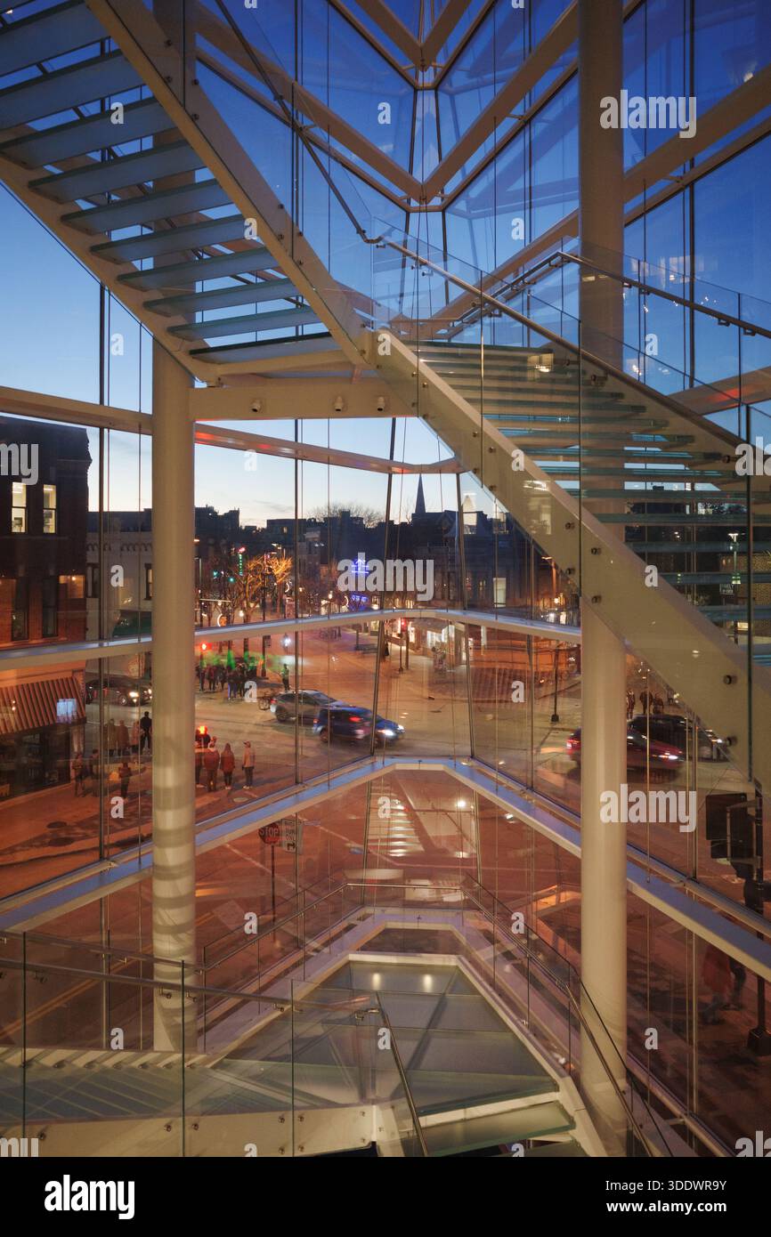 Interior view of the Madison Museum of Contemporary Art designed by ...