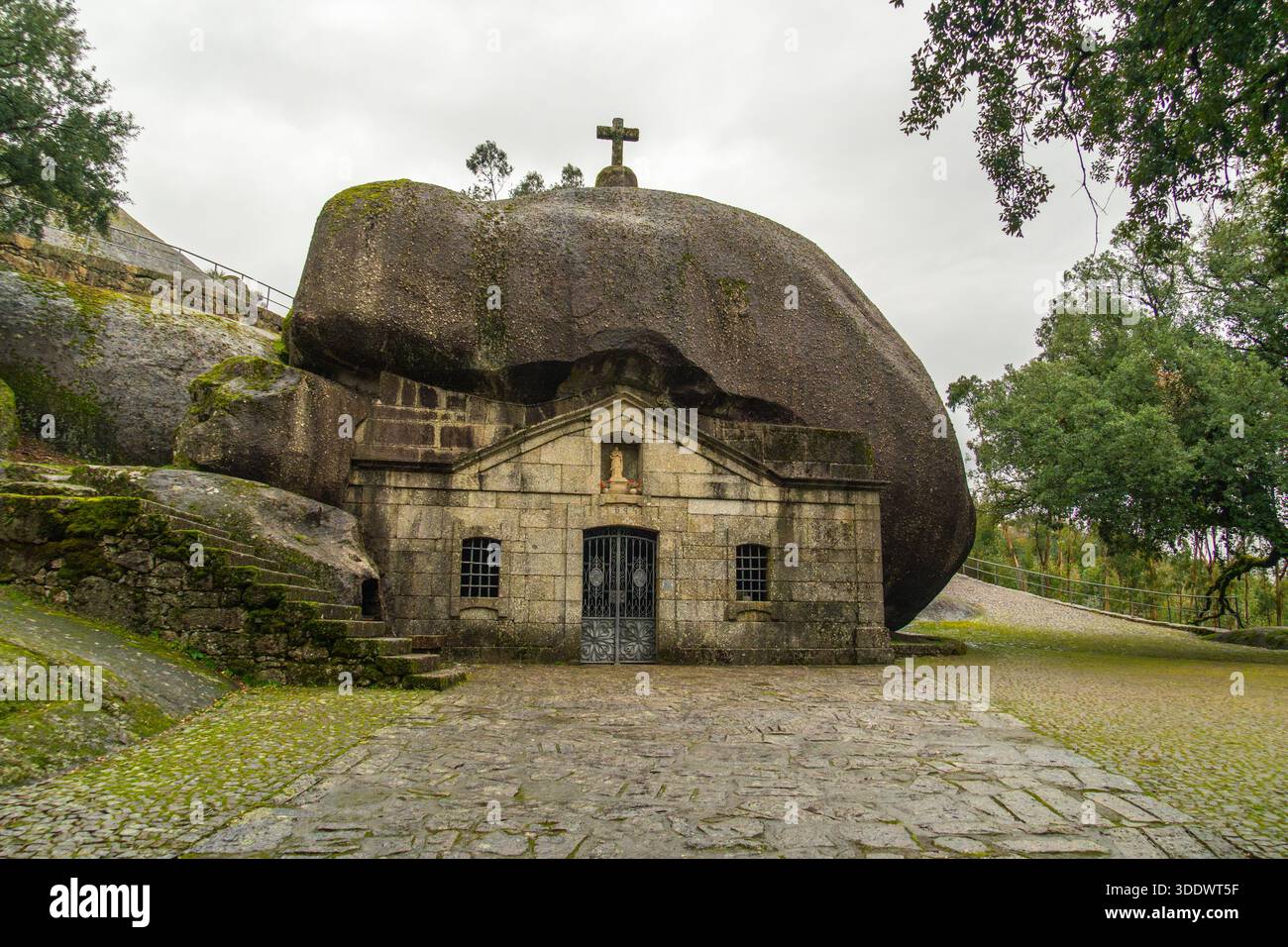 Sanctuary of Nossa Senhora da Lapa. Soutelo, Portugal Stock Photo - Alamy
