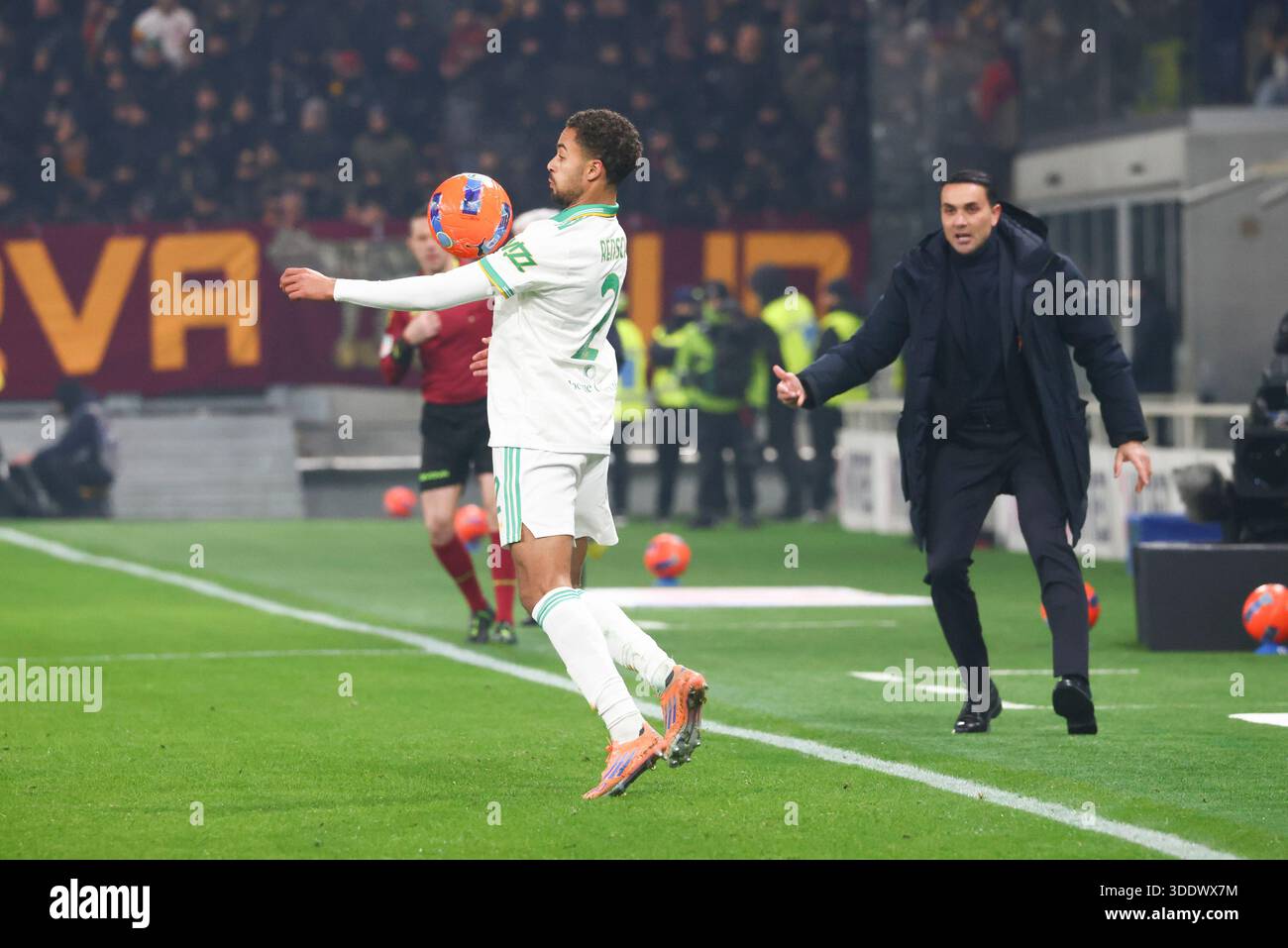 Bergamo, Italy, January 03 2026. Devyne Rensch in action during Serie A ...