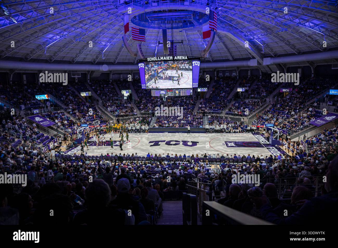 An overview of Ed and Rae Schollmaier Arena during an NCAA college ...