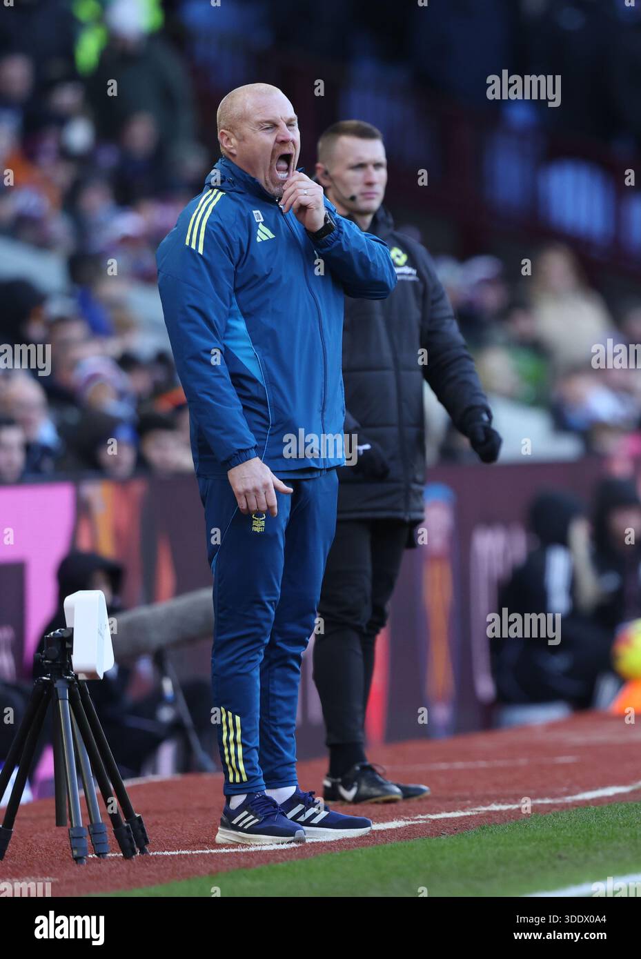 Sean Dyche (Head Coach Nottingham Forest) at the Aston Villa v ...