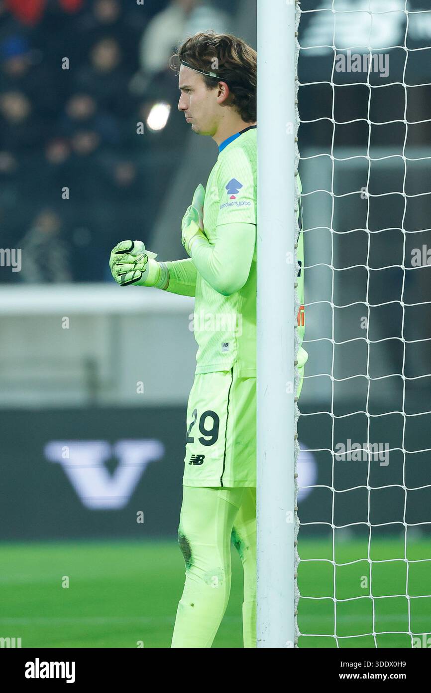 Marco Carnesecchi of Atalanta BC during the match of 18th day of the ...