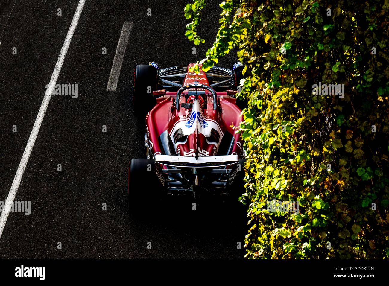 Baku, Azerbaijan, 19 Sep 2025, Charles Leclerc, from Monaco competes ...