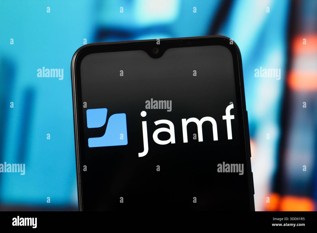 January 3, 2026, Canada: In this photo illustration, the Jamf Holding ...